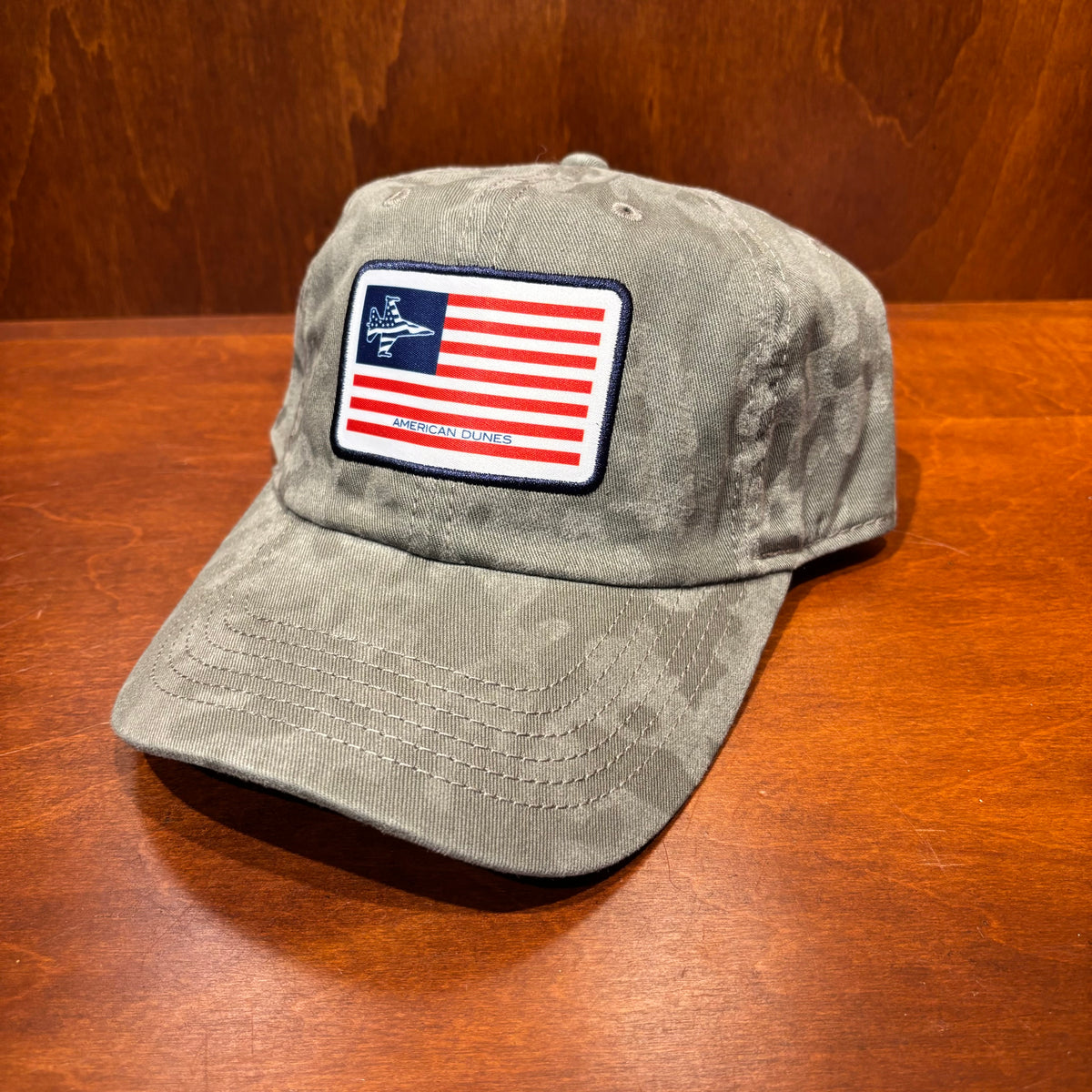 Imperial Camo Flag Patch Cap – The Shop at American Dunes Golf Club
