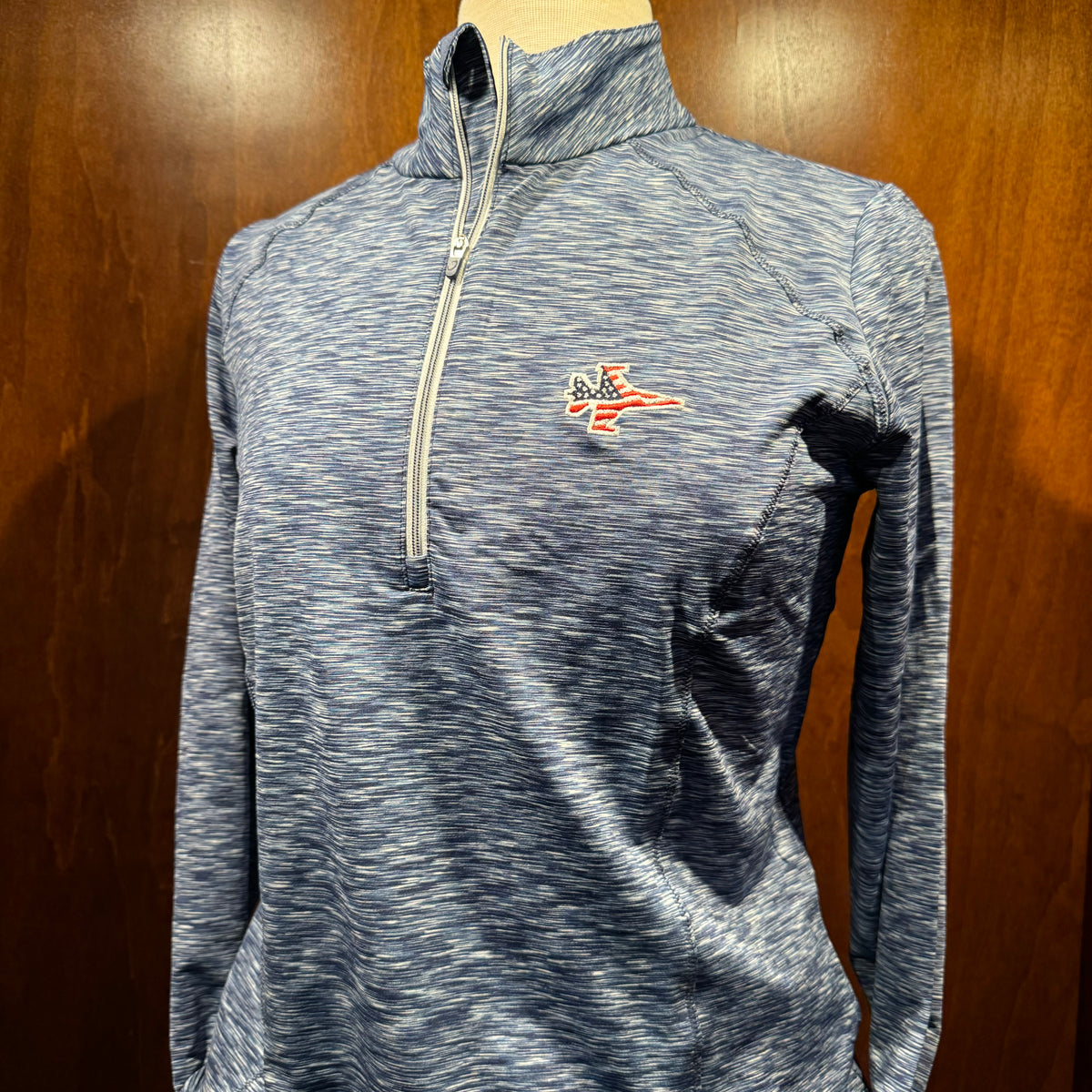 Zero Restriction Shae Zip Mock (Embroidered) – The Shop at American Dunes Golf Club