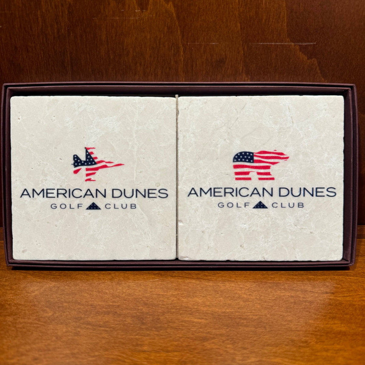 Screencraft Marble Coasters – The Shop at American Dunes Golf Club